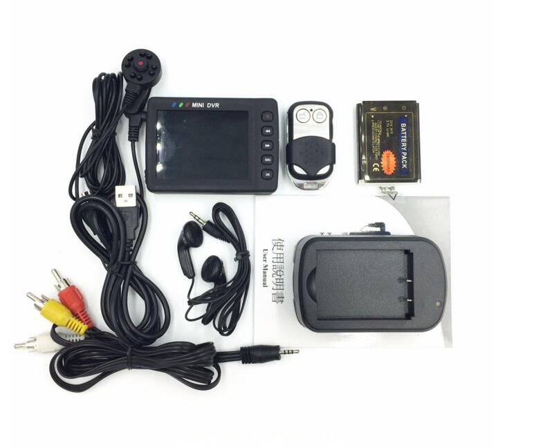 hidden camera recorder small dvr recorder motion activated with IR Light
