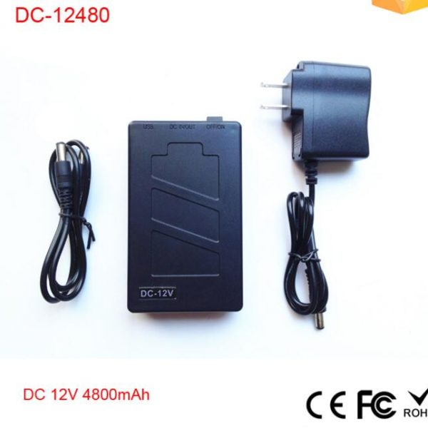 DC-12480 4800mah Portable Recharge 12V lithium ion battery