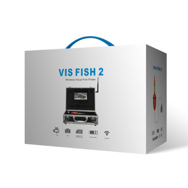 Wireless Underwater Fishing Camera System with 5 inch DVR monitor